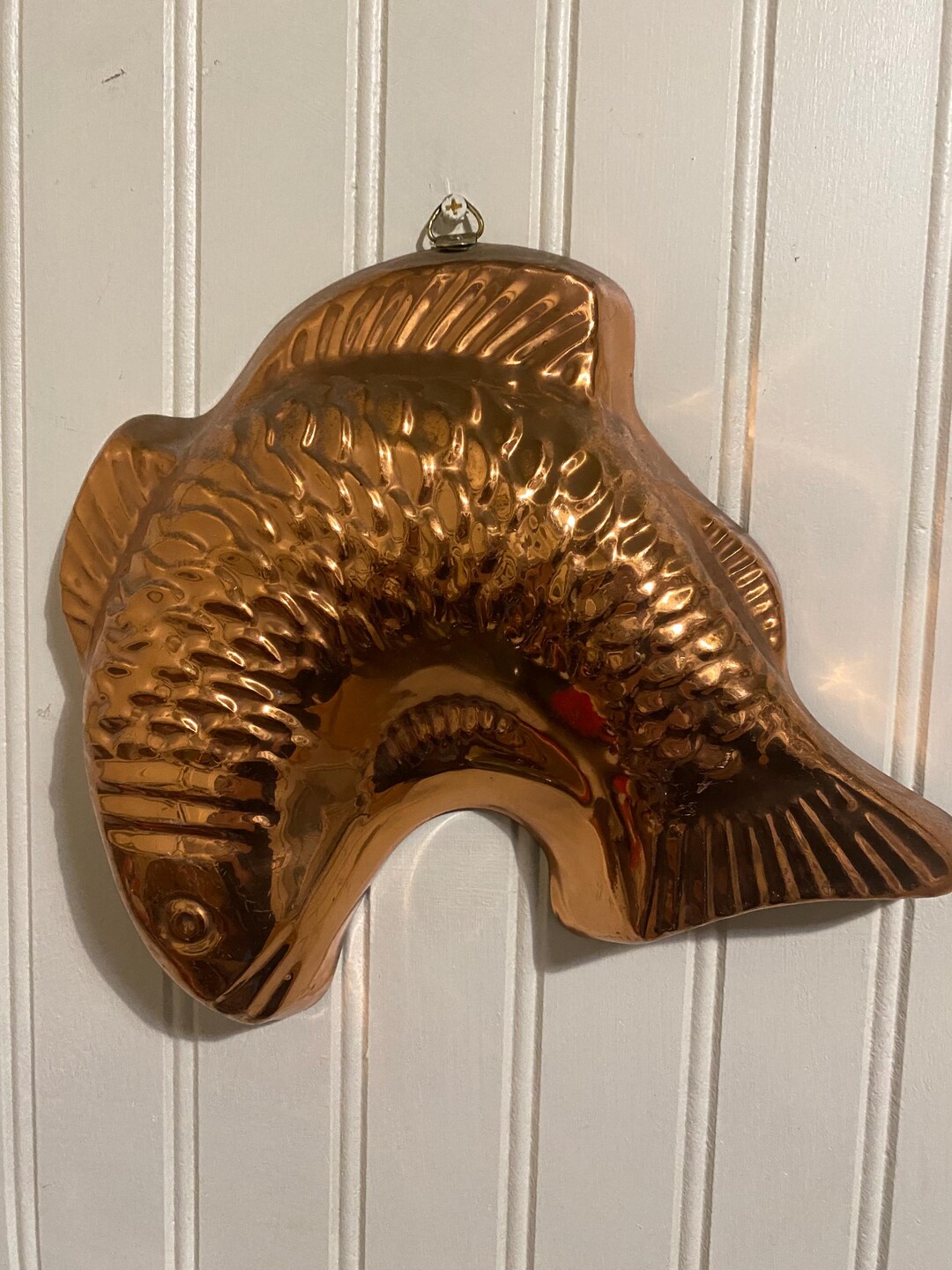 Vintage Copper Fish Mold - Etsy
