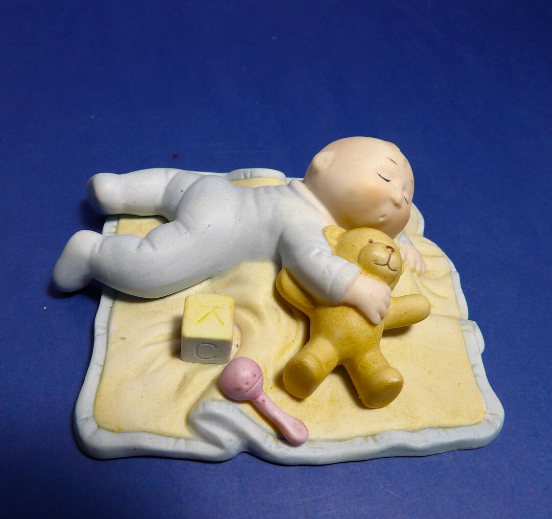 Cabbage Patch Kids Porcelain Figurine SLEEPING FRIENDS - Etsy