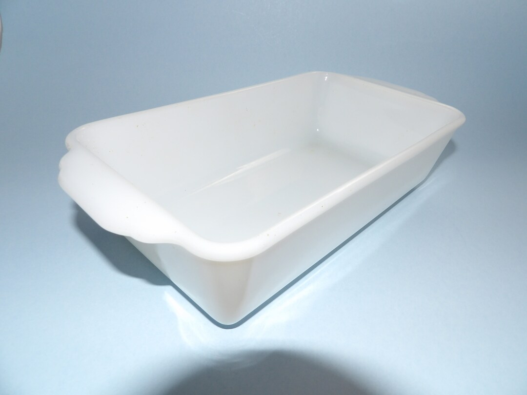 Anchor Hocking Fire King Loaf Pan in Achorwhite Color Number 409. - Etsy