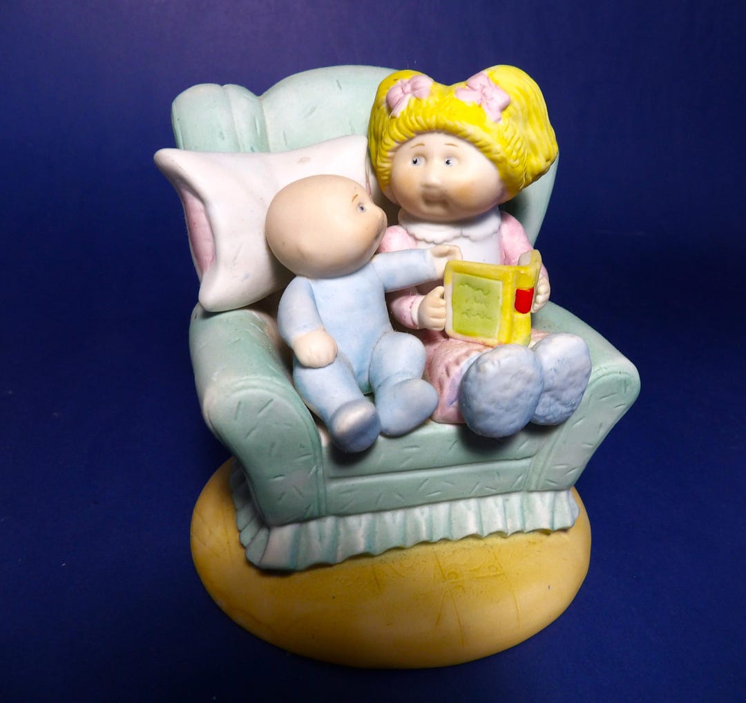 Cabbage Patch Kids Porcelain Figurine STORY TIME - Etsy