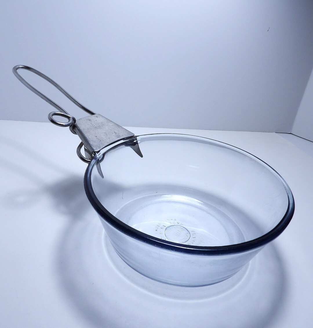 Pyrex® Blue Flameware Saucepan With Detachable Handle - Etsy