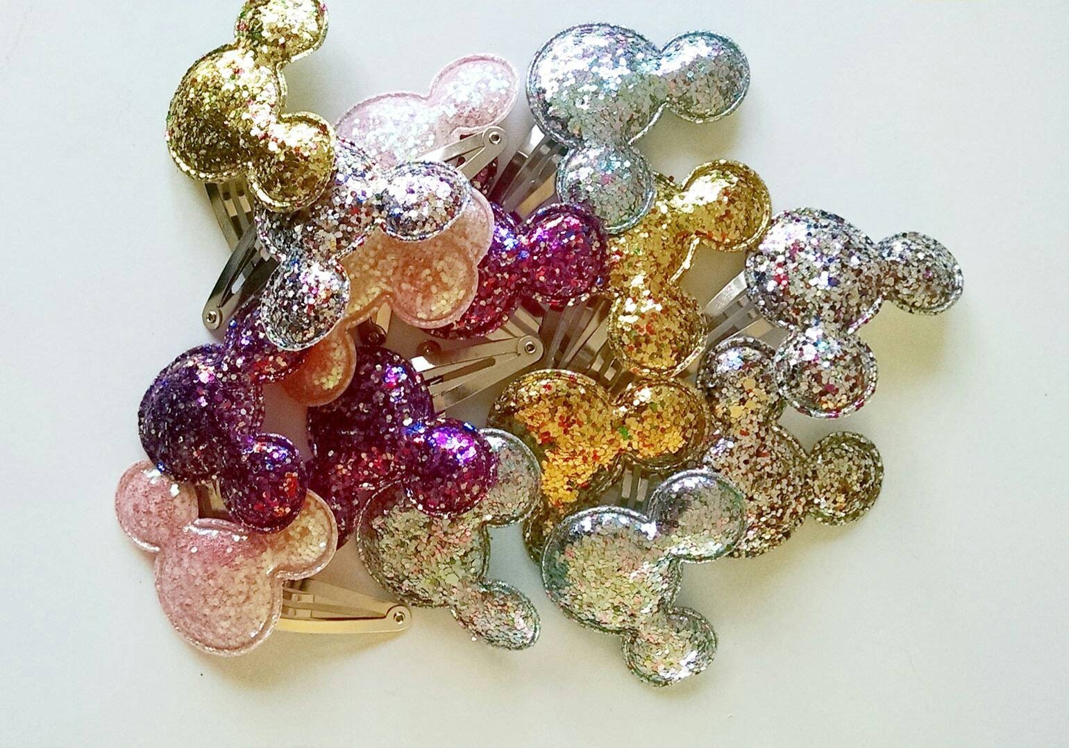 Mickey Snap Clip~disney Hair Bow~mickey Hair Clip~disney Hair Clip ...