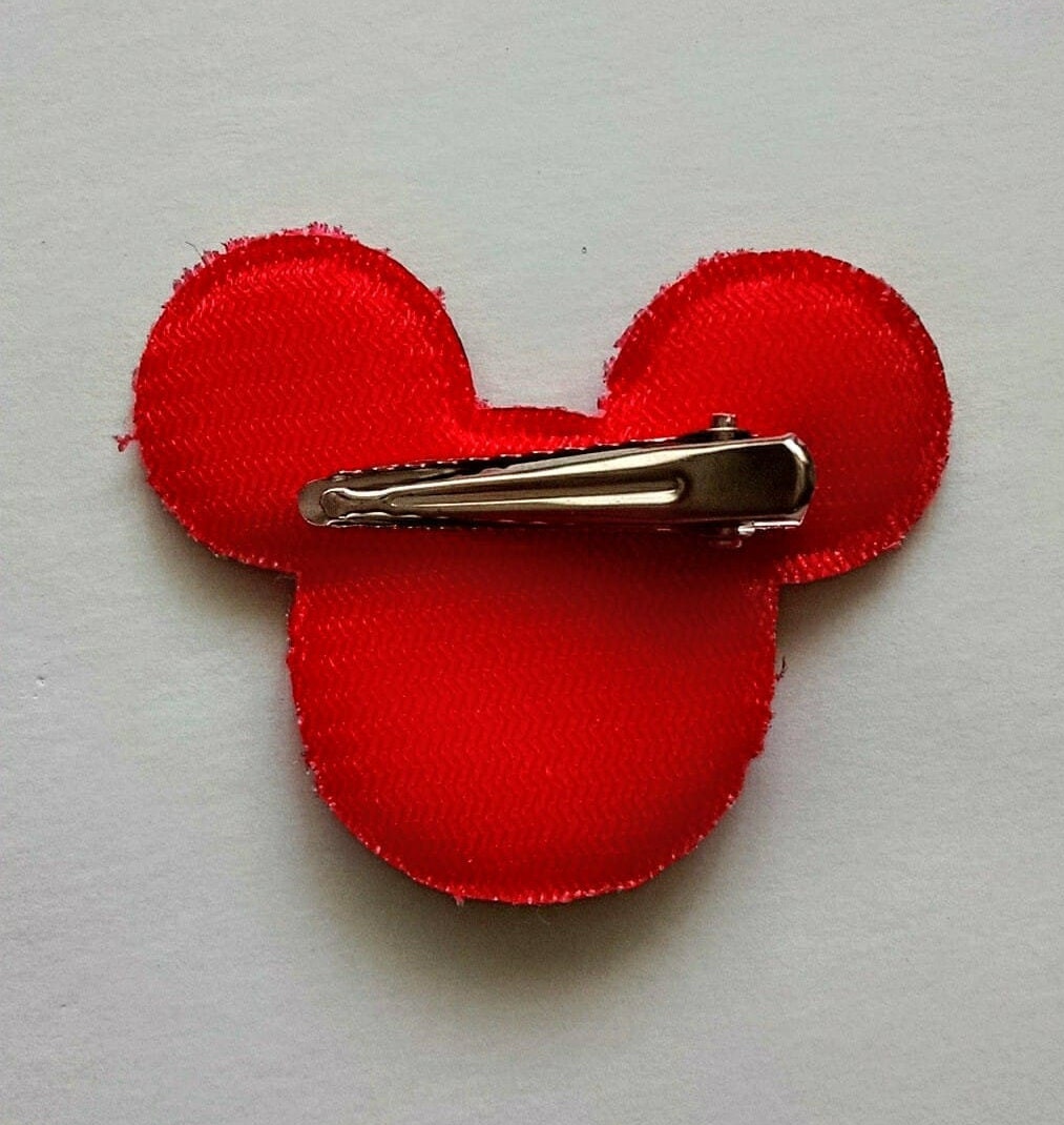 Mickey Snap Clip~disney Hair Bow~mickey Hair Clip~disney Hair Clip ...
