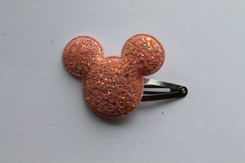 Mickey Snap Clipdisney Hair Bowmickey Hair Clipdisney Hair - Etsy