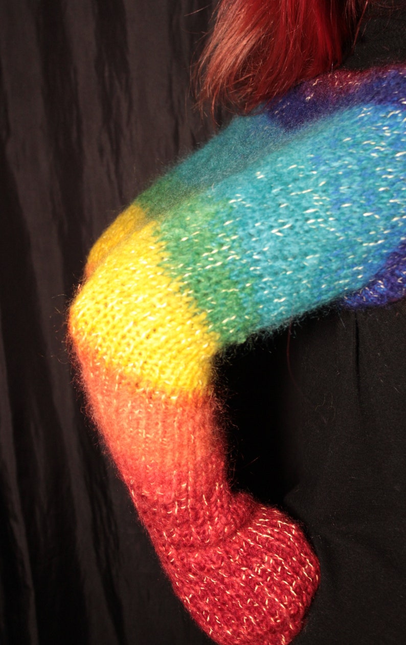 Unescapable monoglove in mohair-Kevlar blend - Etsy Nederland