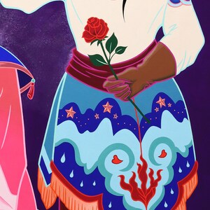 Mrs and Mrs Kam - Archival Art Print - Etsy