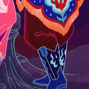 Mrs and Mrs Kam - Archival Art Print - Etsy