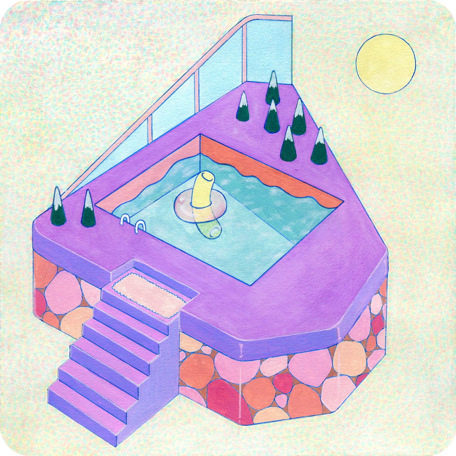 Mr. Macaroni's Barbie Winter Afternoon Pool Set 7 - Etsy