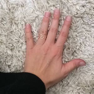 Simple Ring, Iron Ring, Adjustable Ring, Rustic Ring, Handmade Ring ...