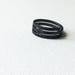 Minimal Iron Ring, Simple Black Ring, Plain Handmade Ring, Dark Grey ...