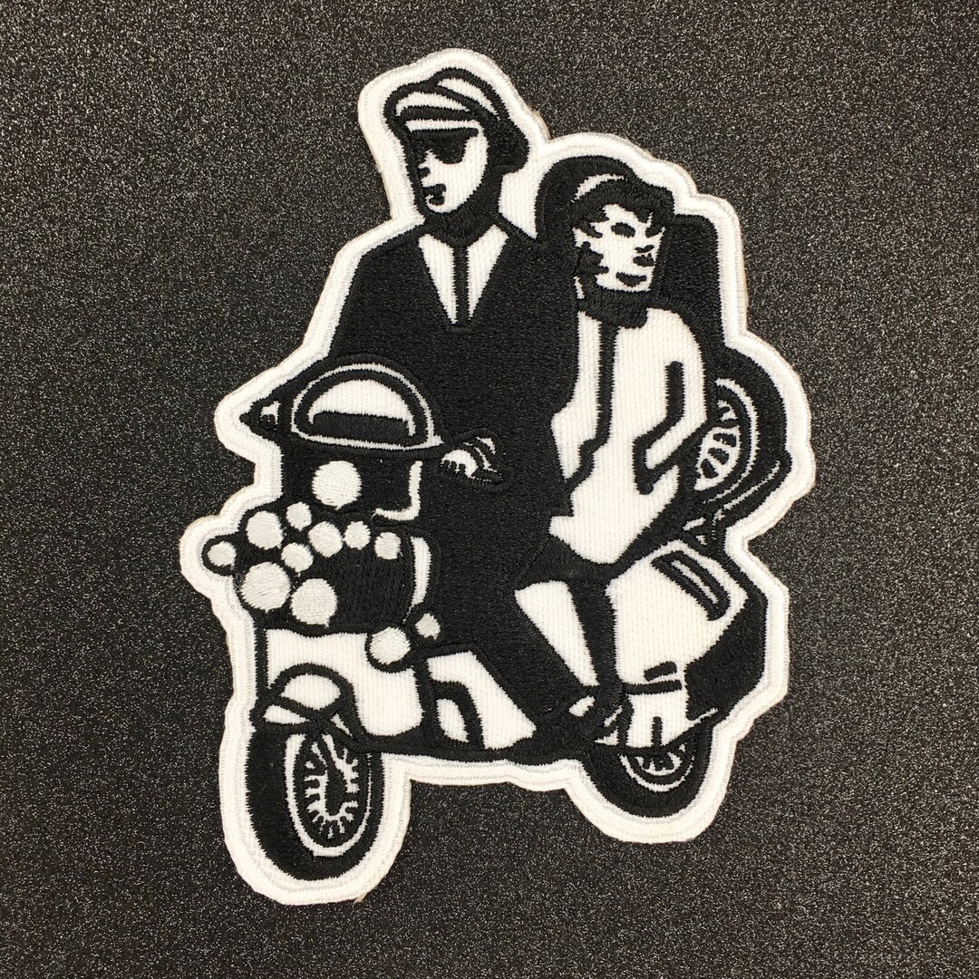 2-tone Ska Scooter Patch - Etsy