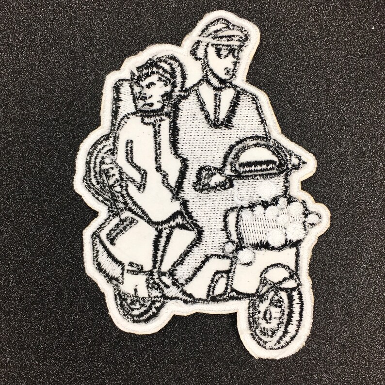 2-tone Ska Scooter Patch - Etsy