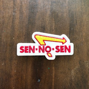 Embroidered Morale Patch: Sen No Sen - Etsy