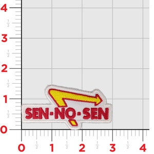 Embroidered Morale Patch: Sen No Sen - Etsy