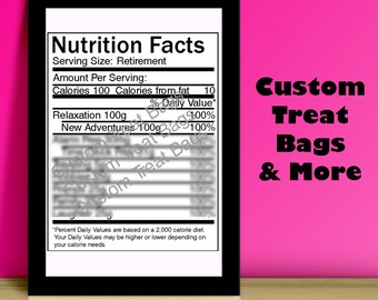 Custom Candy Wrappers - Etsy