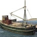 HO 1:87 Scale 68' Steam Freighter Kit Waterline Hull for Model ...