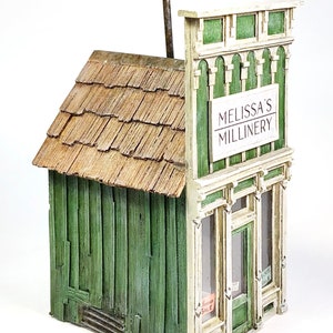 O/on30 1:48 Scale Melissa’s Millinery Building Kit Diorama Model - Etsy