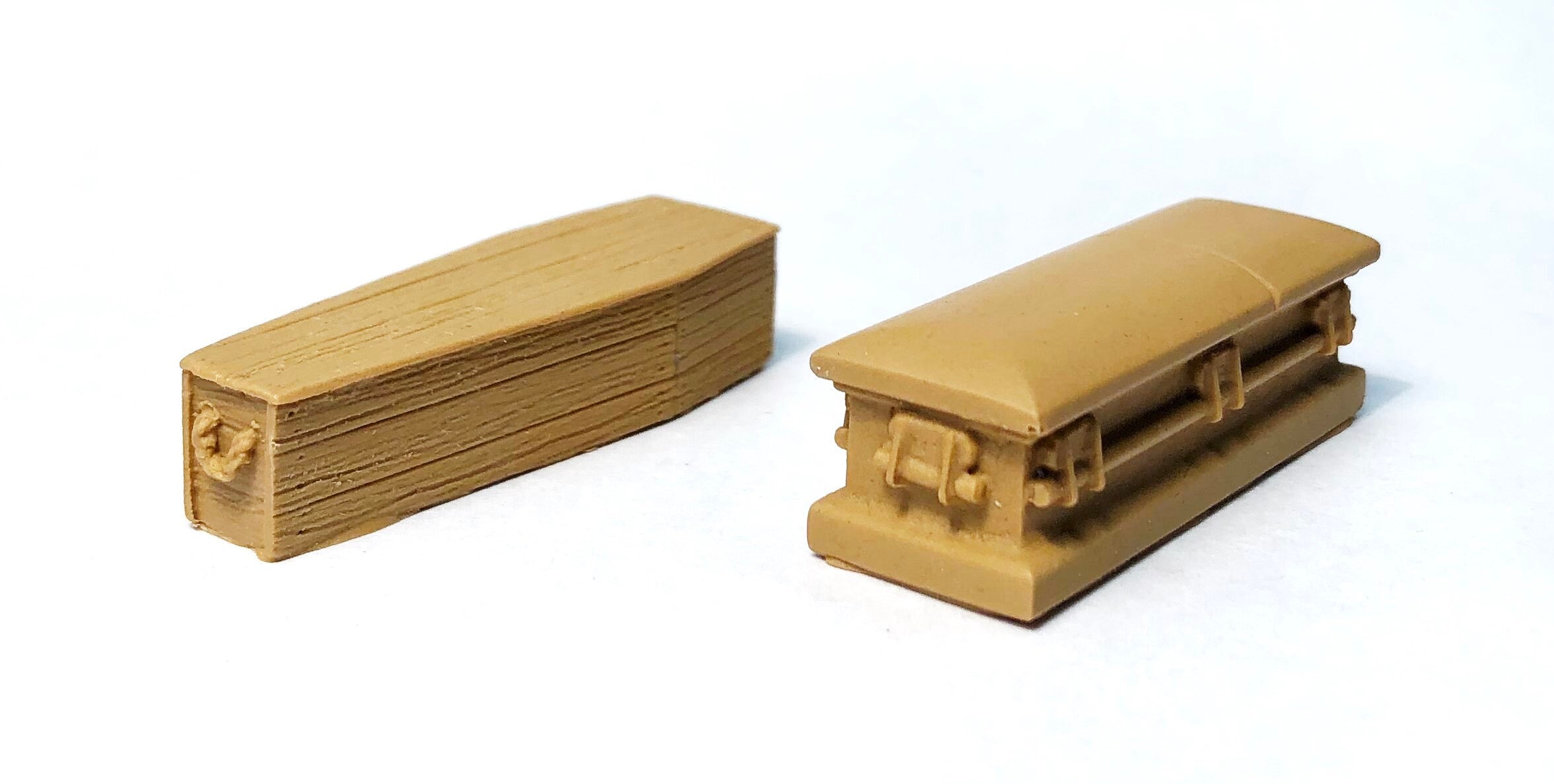 O/on30 1:48 Scale Casket/coffin Combo for Wargaming, Diorama, Model ...