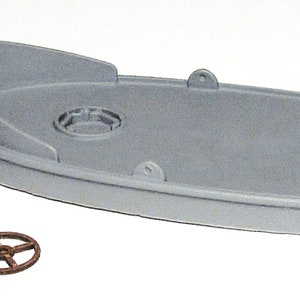 O 1:48 Scale 16' Log Bronc Kit for Diorama, Model Railroading, Logging ...