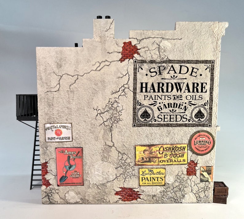 O/on30 1:48 Scale Spade Hardware Model Kit for Diorama, Model ...