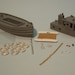 HO 1:87 Scale 45' Harbor Tugboat Kit Waterline Hull for Model ...