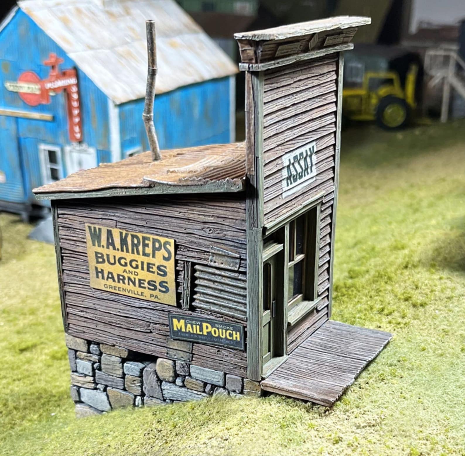 O/on30 1:48 Scale Assay Office Building Kit Diorama Model - Etsy