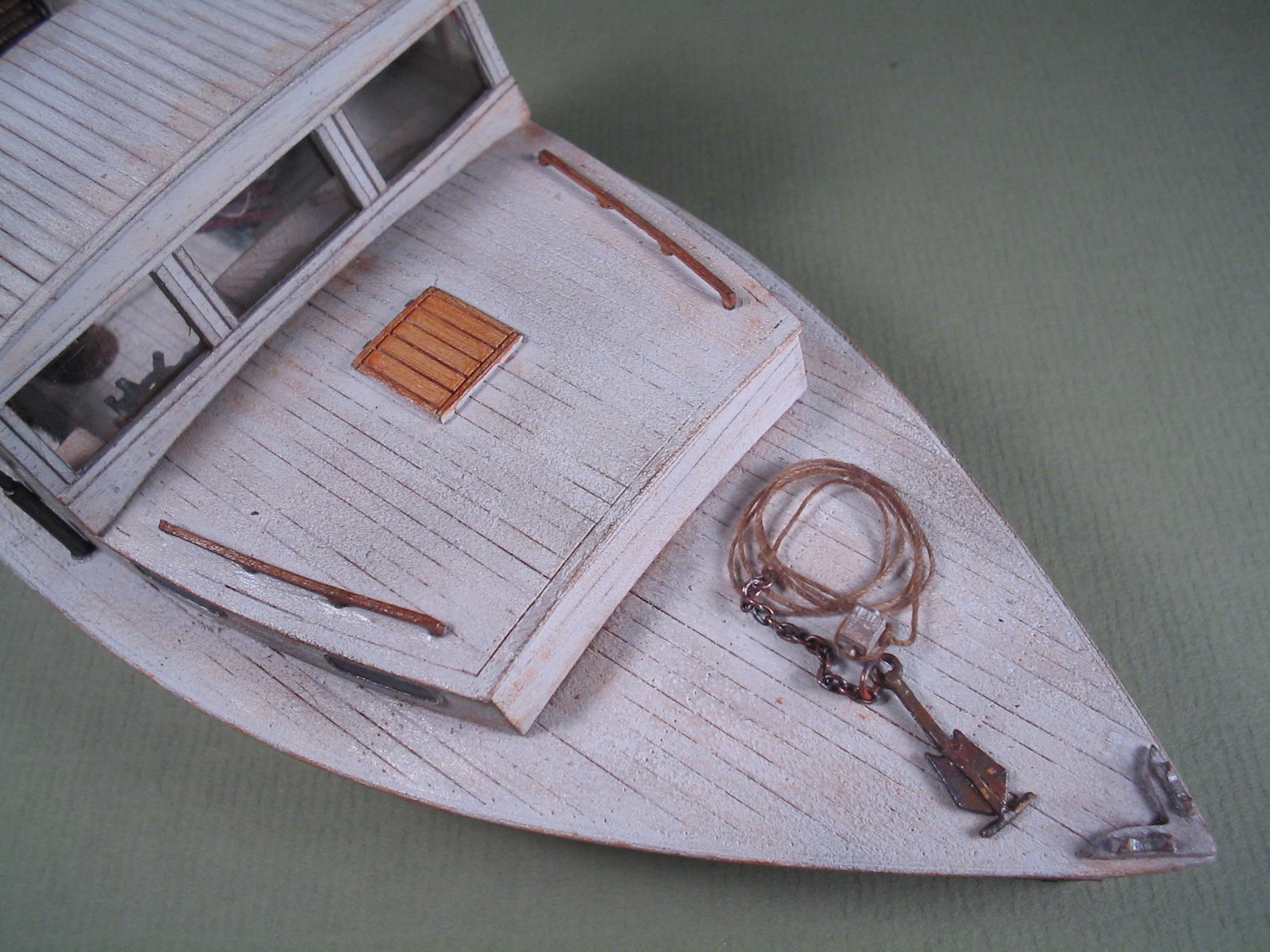 O/on30 1:48 Scale 34' Lobster Boat Kit for Diorama, Model Railroading ...