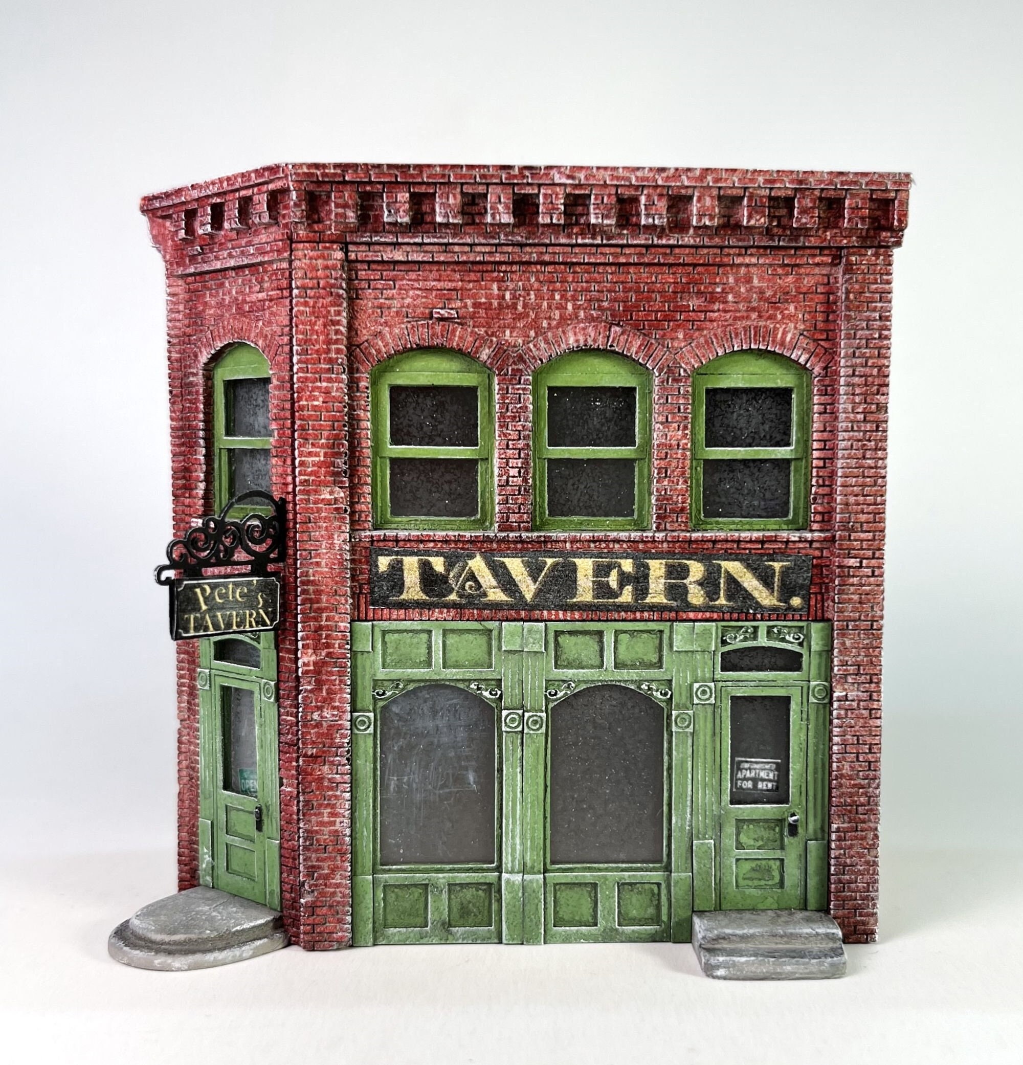 HO 1:87 Scale Pete's Tavern Building Kit for Diorama, Model Railroading ...
