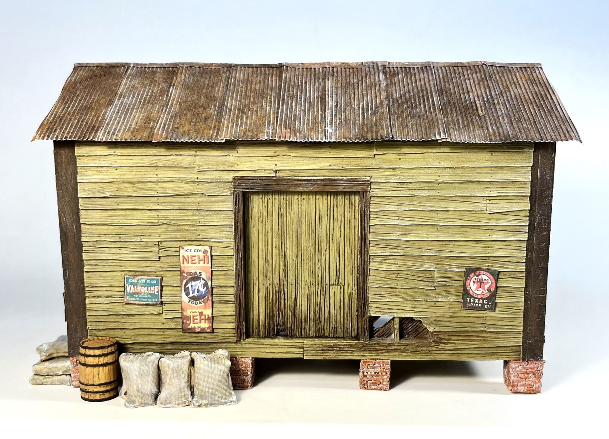 O/on30 1:48 Scale Framed Warehouse for Diorama, Model Railroading, Kit ...
