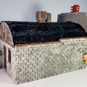 O/on30 1:48 Scale Fox Movie Theater Building Kit Diorama Model - Etsy