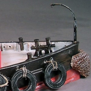 O/on30 1:48 Scale 45' Diesel Harbor Tugboat Kit for Diorama, Model ...