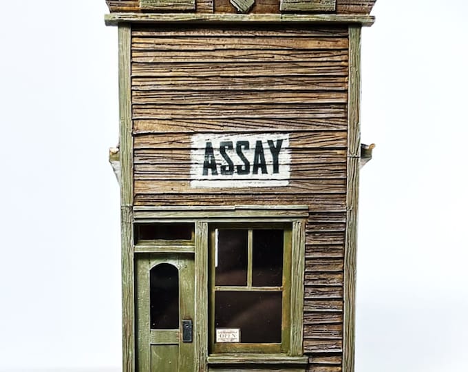 O/on30 1:48 Scale Assay Office Building Kit Diorama Model - Etsy