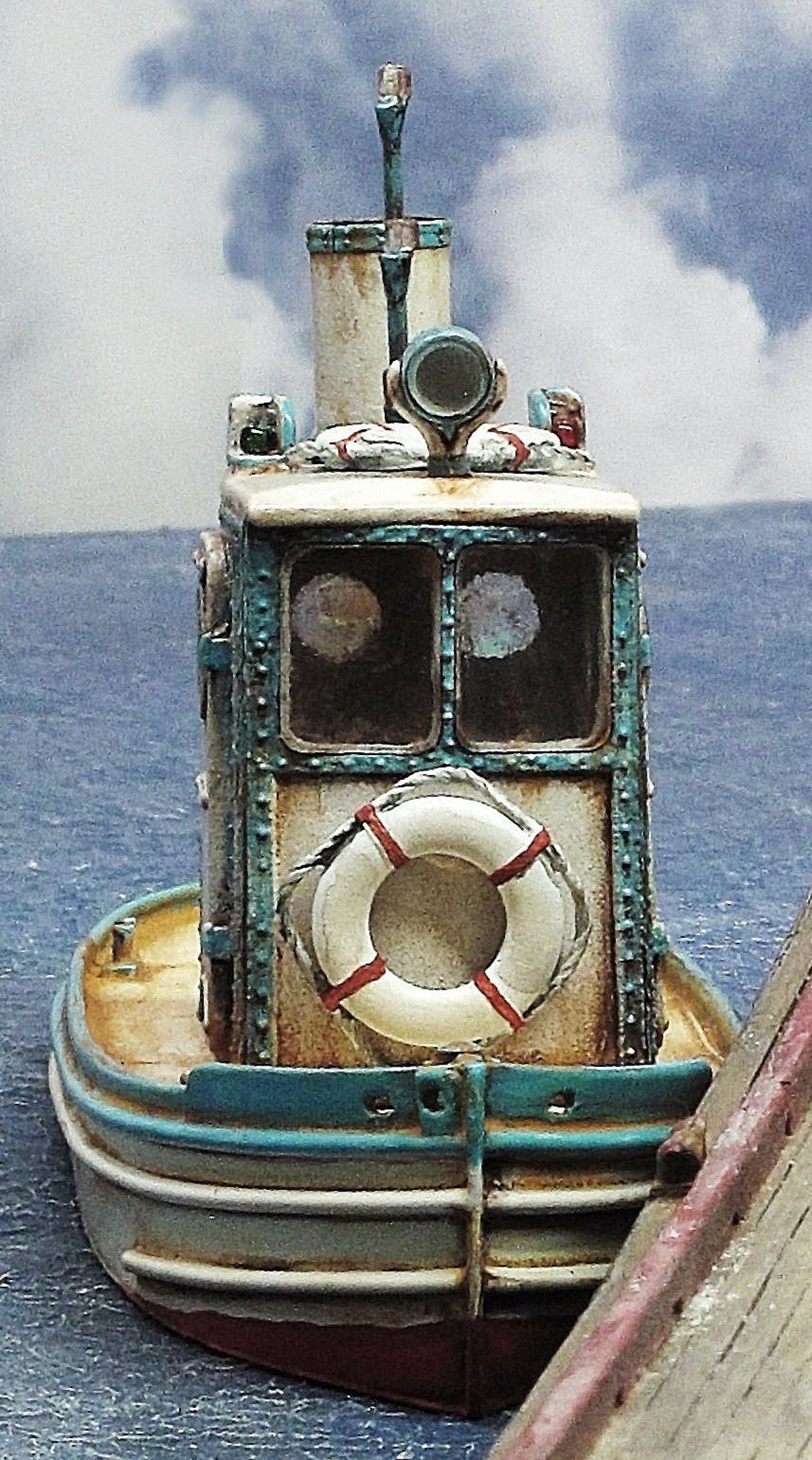 O/on30 1:48 Scale 24' Steam Harbor Tugboat Kit for Diorama, Model ...