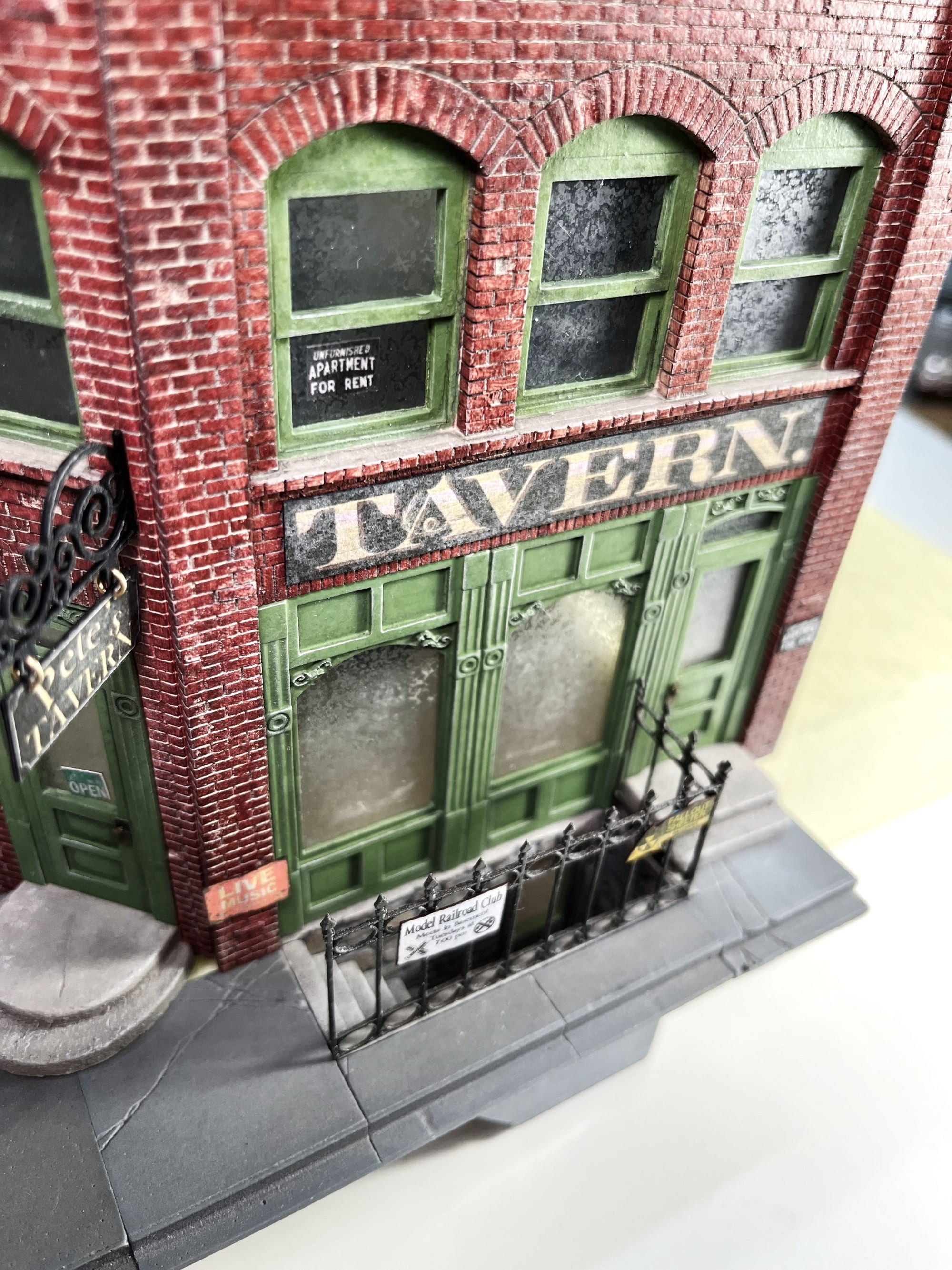 O/on30 1:48 Scale Downtown Basement Entrance Model Kit for Diorama ...