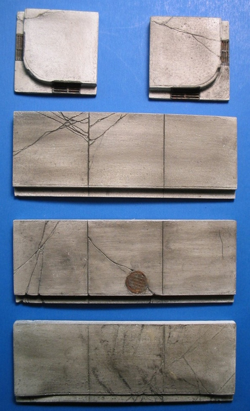 HO 1:87 Scale Big City Resin Sidewalk Set for Diorama and Scenery - Etsy