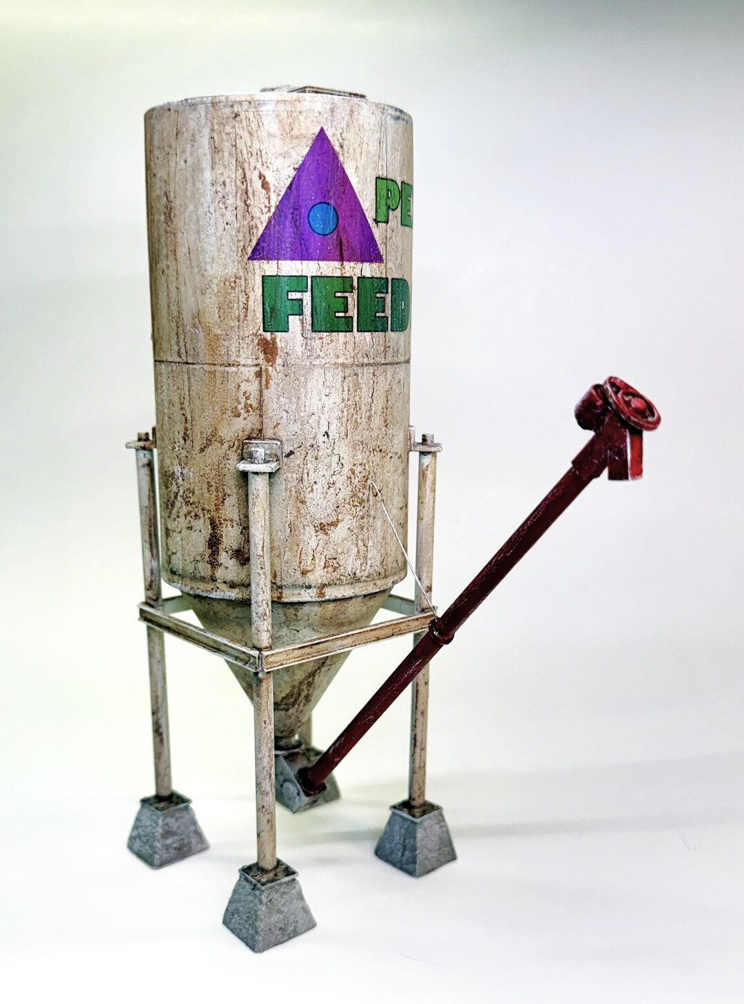 O/on30 1:48 Scale APEX Storage Silo Kit for Diorama, Model Railroading ...