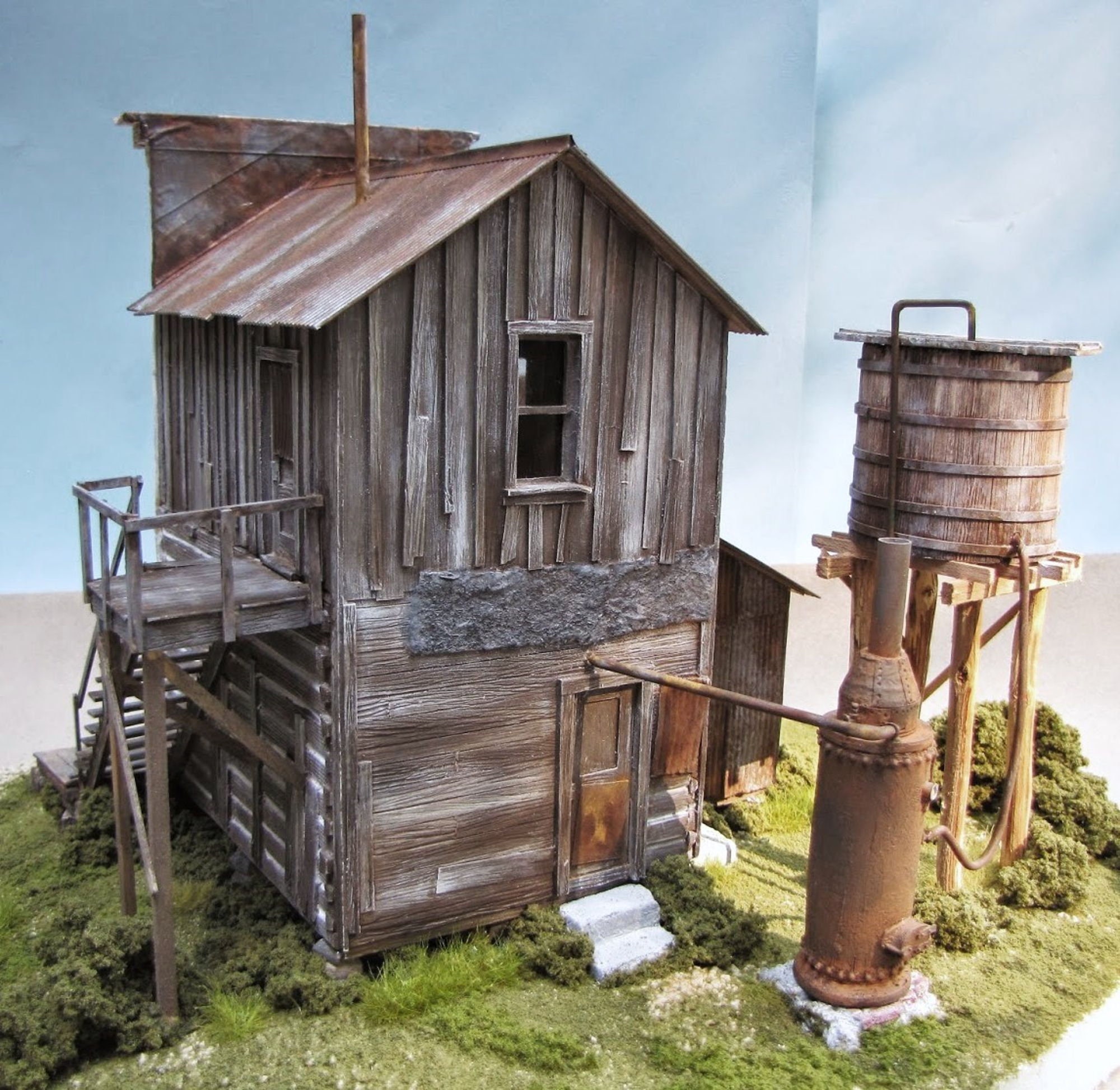O/on30 1:48 Scale Chinese Laundry Kit for Diorama, Model Railroading - Etsy