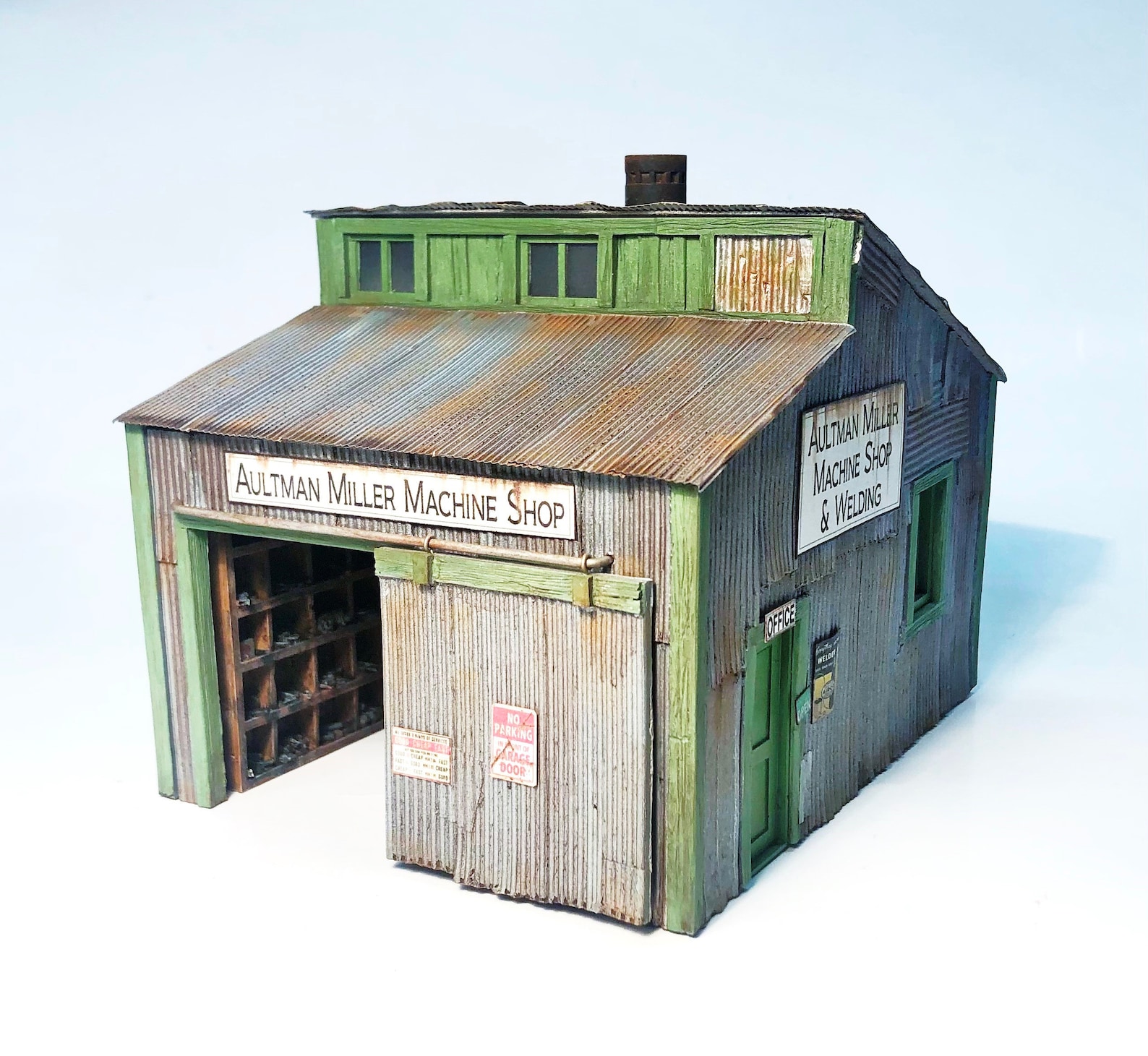 O/on30 1:48 Scale Aultman Miller Machine Shop Building for Diorama ...