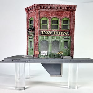 HO 1:87 Scale Downtown Basement Entrance Model Kit for Diorama, Model ...