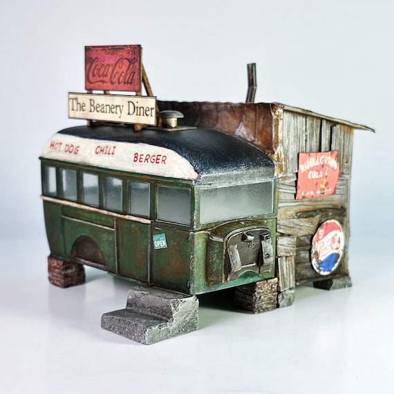 O/on30 1:48 Scale the Beanery Diner Kit for Diorama Model - Etsy