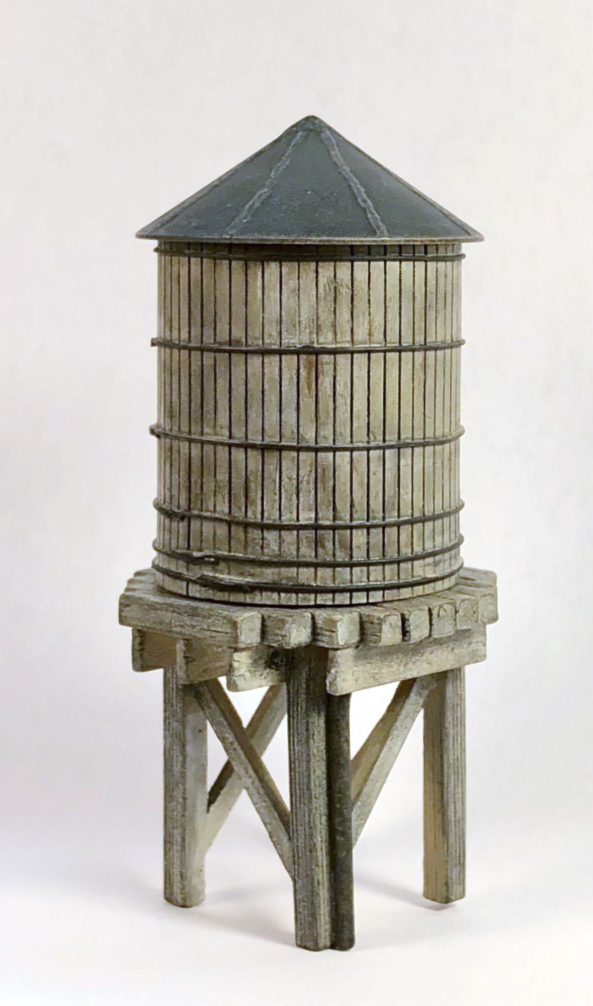 Wooden Roof Top Water Tank Kit for Diorama, Model Railroading - Etsy