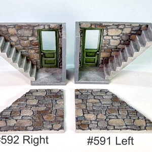 HO 1:87 Scale Downtown Basement Entrance Model Kit for Diorama, Model ...