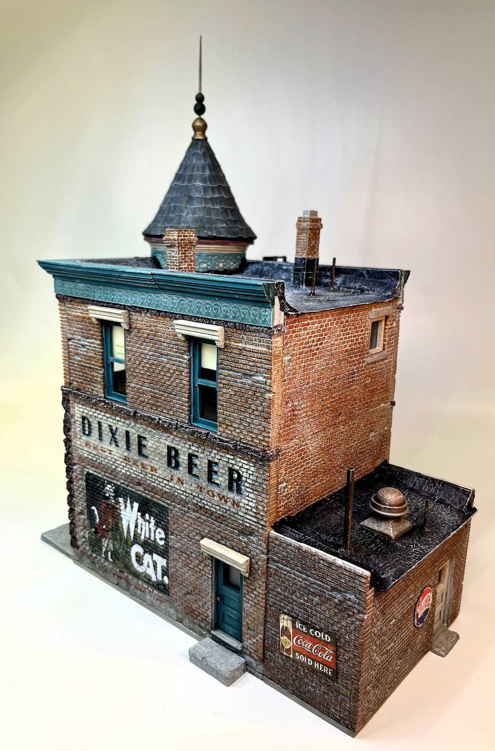 O/on30 1:48 Scale M. Spillane Building for Diorama, Model Railroading ...