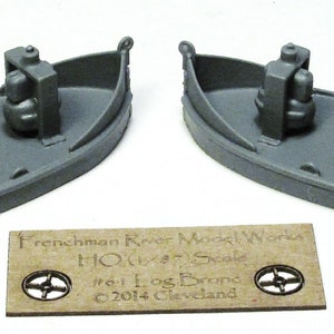 HO 1:87 Scale 16' Log Bronc Kit (set of 2) for Diorama, Model ...