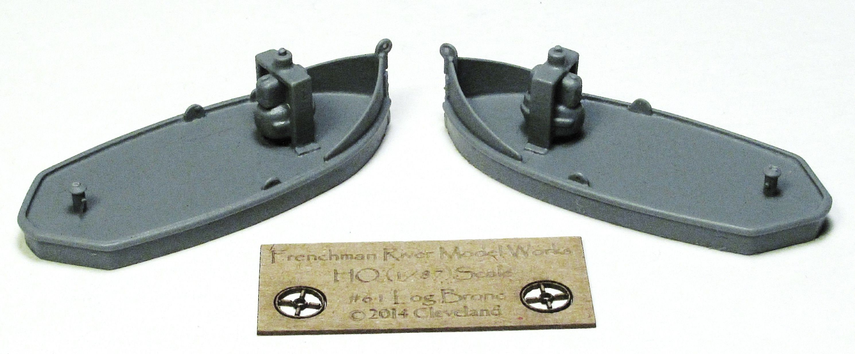 HO 1:87 Scale 16' Log Bronc Kit set of 2 for Diorama, Model Railroading ...