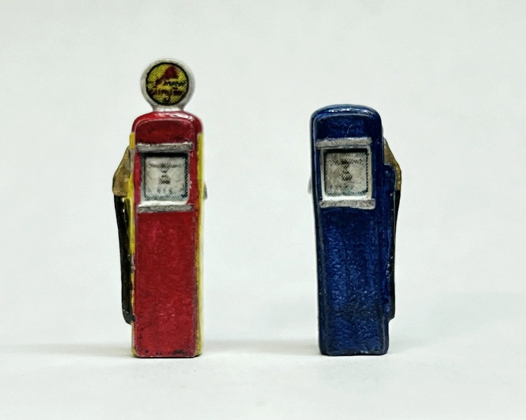HO 1:87 Scale Gas Pumps (set of 2) for Model Railroad, Diorama and ...