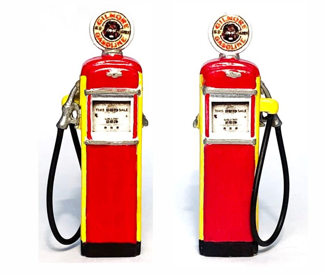 O/on30 1:48 Scale Gas Pump With Globe Kit (set of 2) for Diorama, Model ...