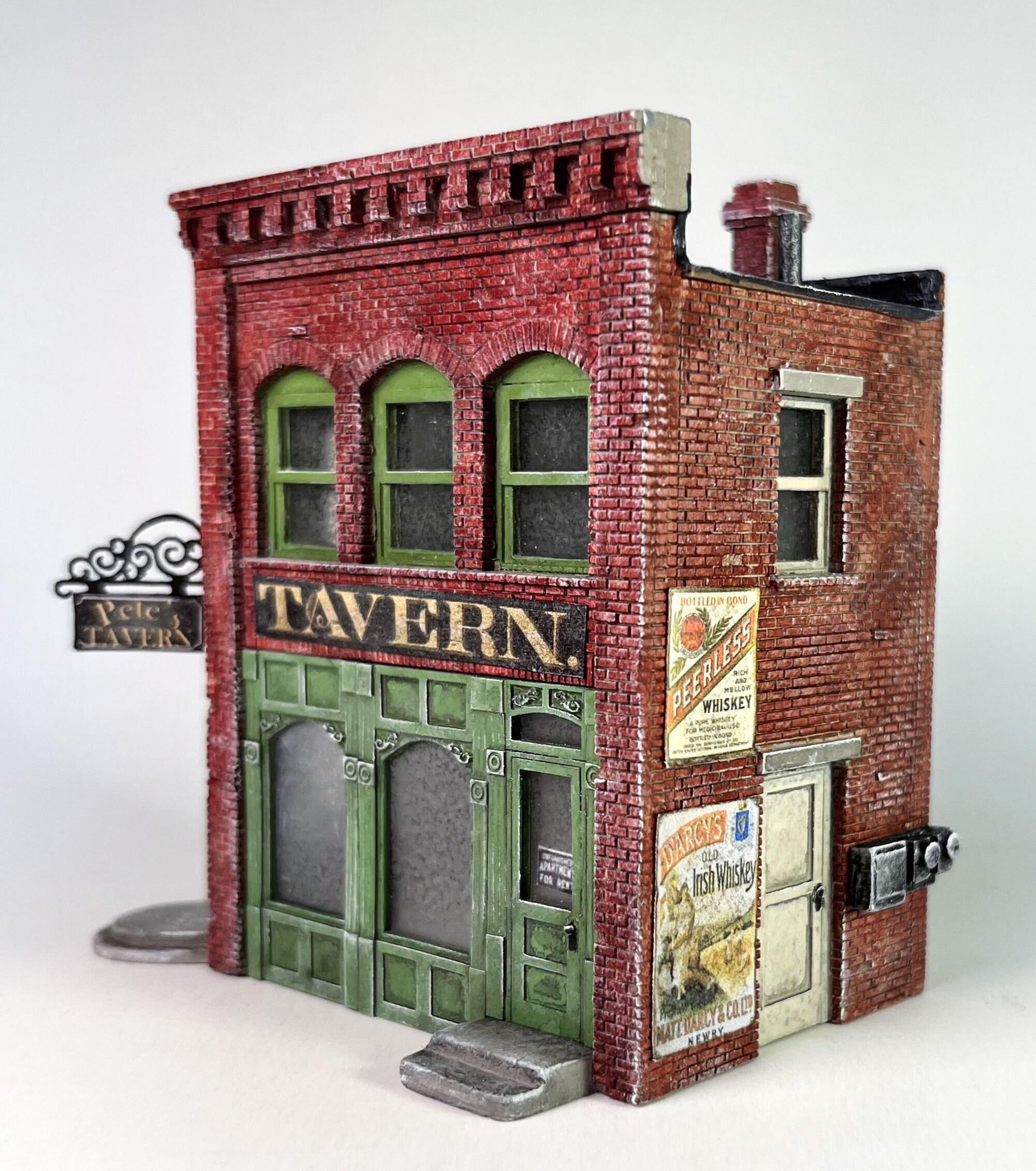 HO 1:87 Scale Pete's Tavern Building Kit for Diorama, Model Railroading ...