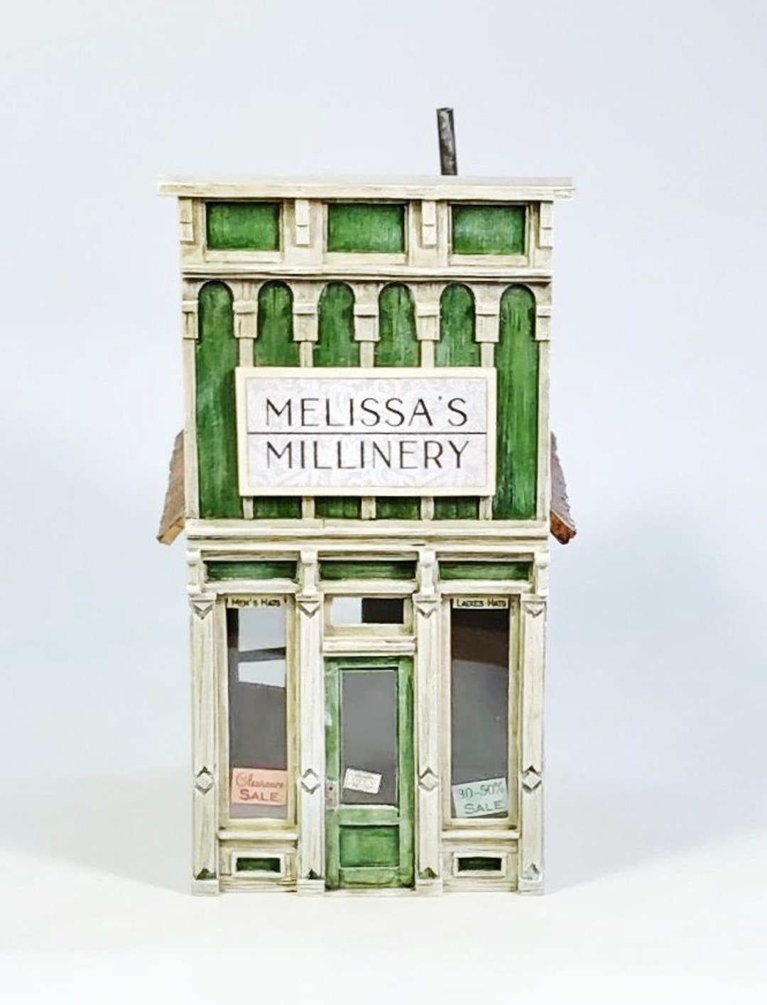 O/on30 1:48 Scale Melissa’s Millinery Building Kit Diorama Model - Etsy