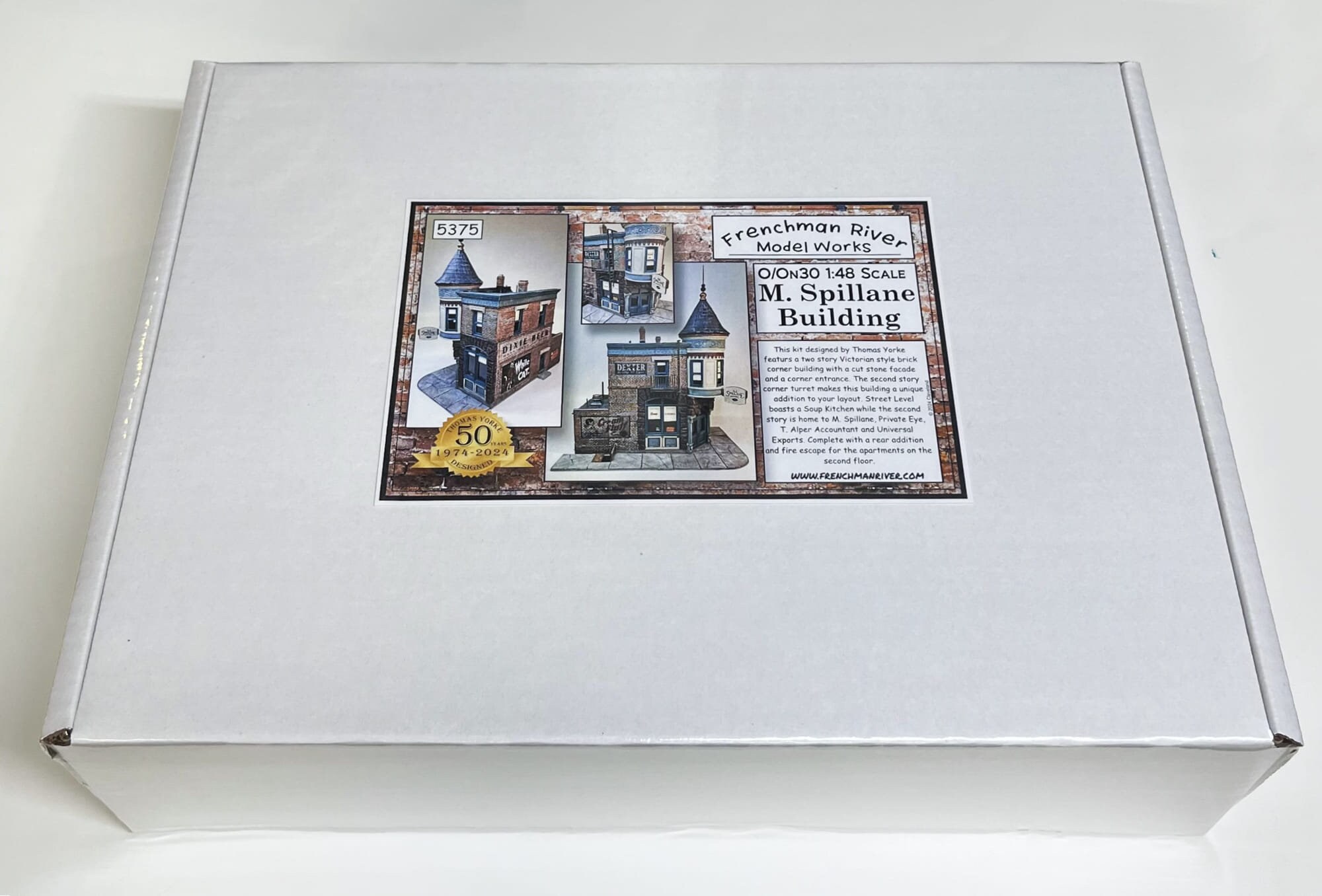 O/on30 1:48 Scale M. Spillane Building for Diorama, Model Railroading ...